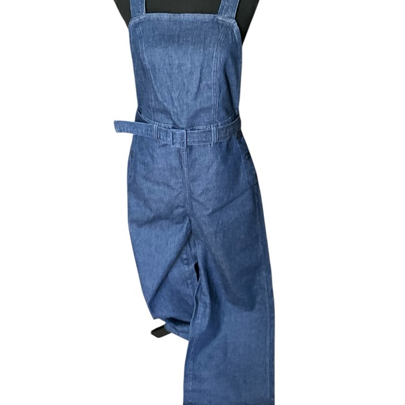 Madewell | Jeans | Madewell Blue Denim Overalls Durable Bib Style ...